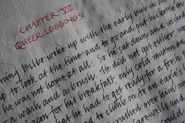 My Handwritten Hobbit