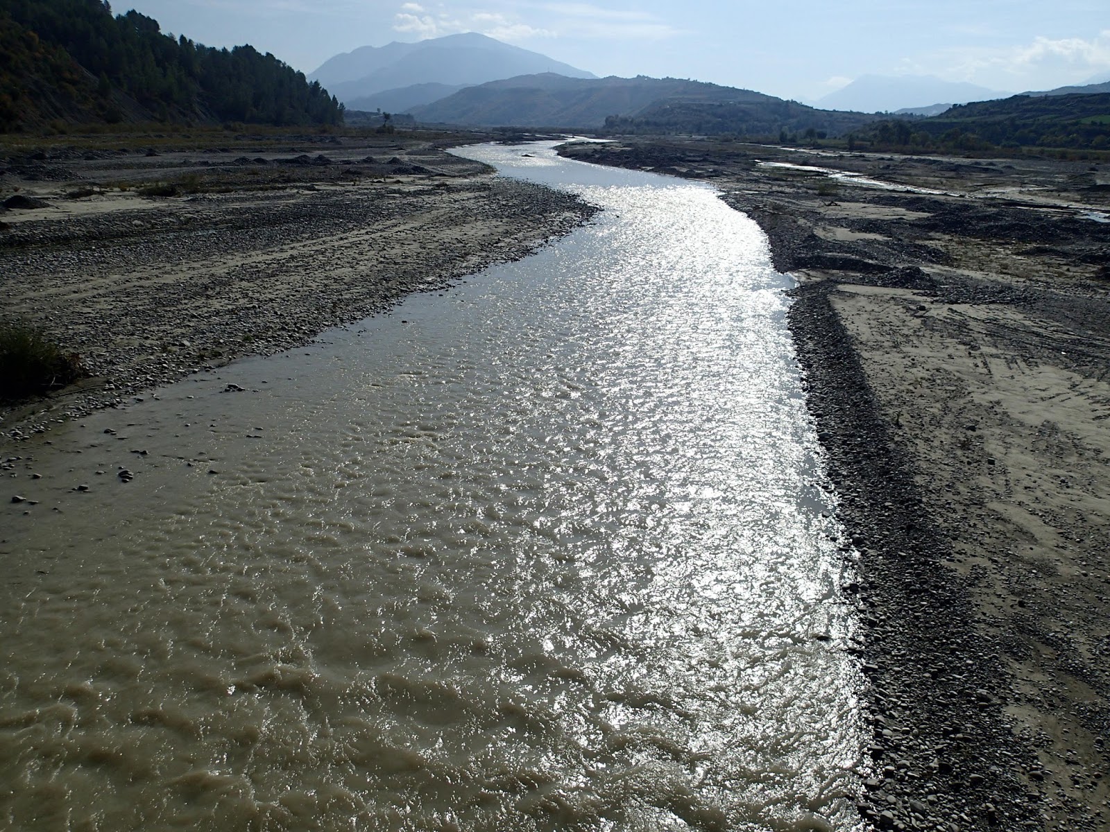 Athens Nature Journal: Devoll River and a dam near Gramsh Albania