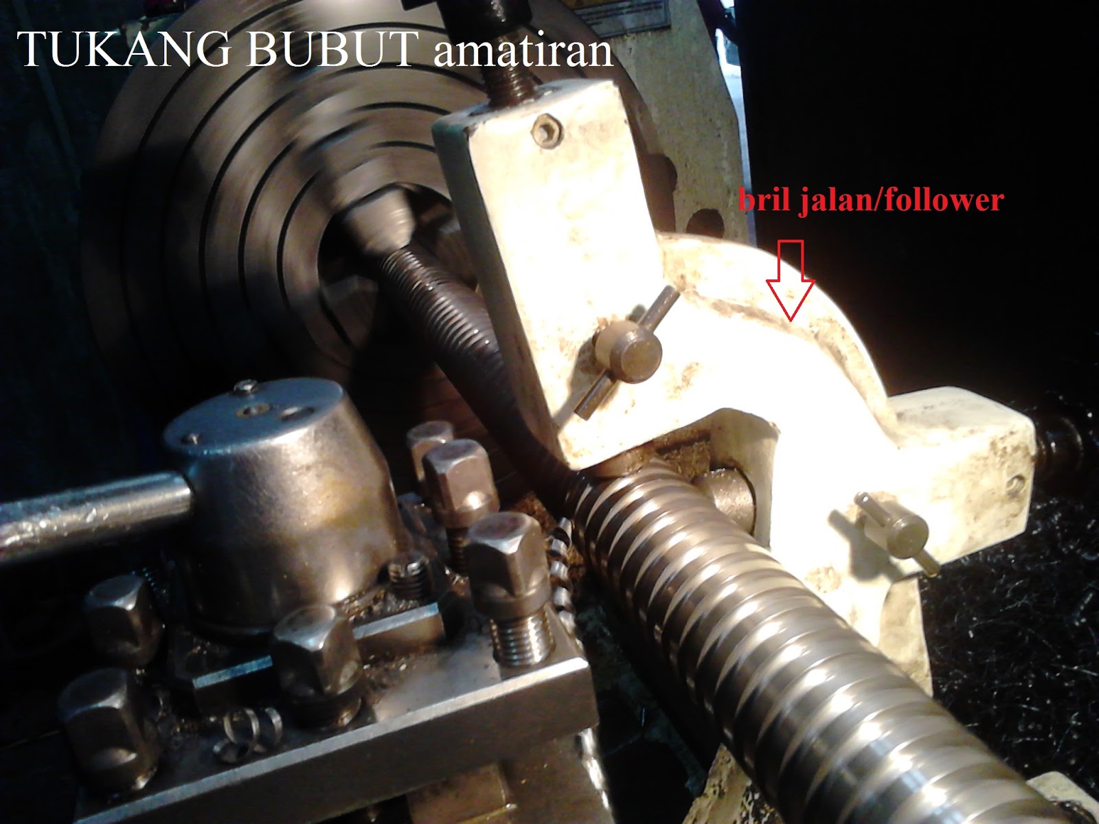 TUKANG BUBUT amatiran: CARA MEMBUBUT AS DRAT KOTAK / TRAPESIUM PANJANG