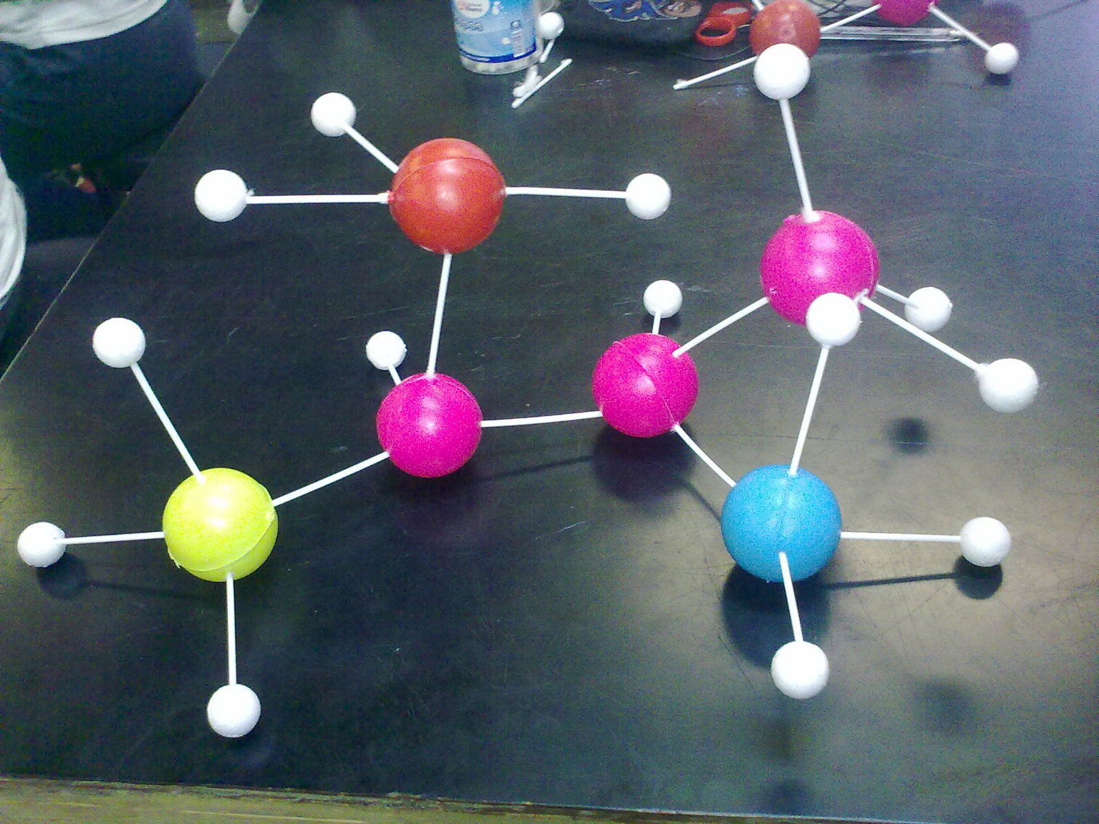 quimica: examen de modelos tridimensionales, SERGIO ALAN PIÑA MOREALES ...