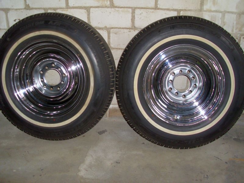 Working.Class.Kustoms: Chrome Reverse Steelies 15" // for sale