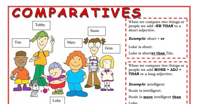 ENGLISH AT THE FARM : COMPARATIVE