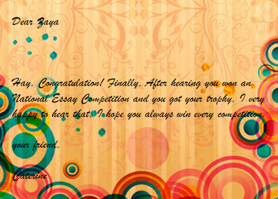 20 Contoh Greeting Card (Kartu Ucapan Selamat Bahasa Inggris) - Biologizone