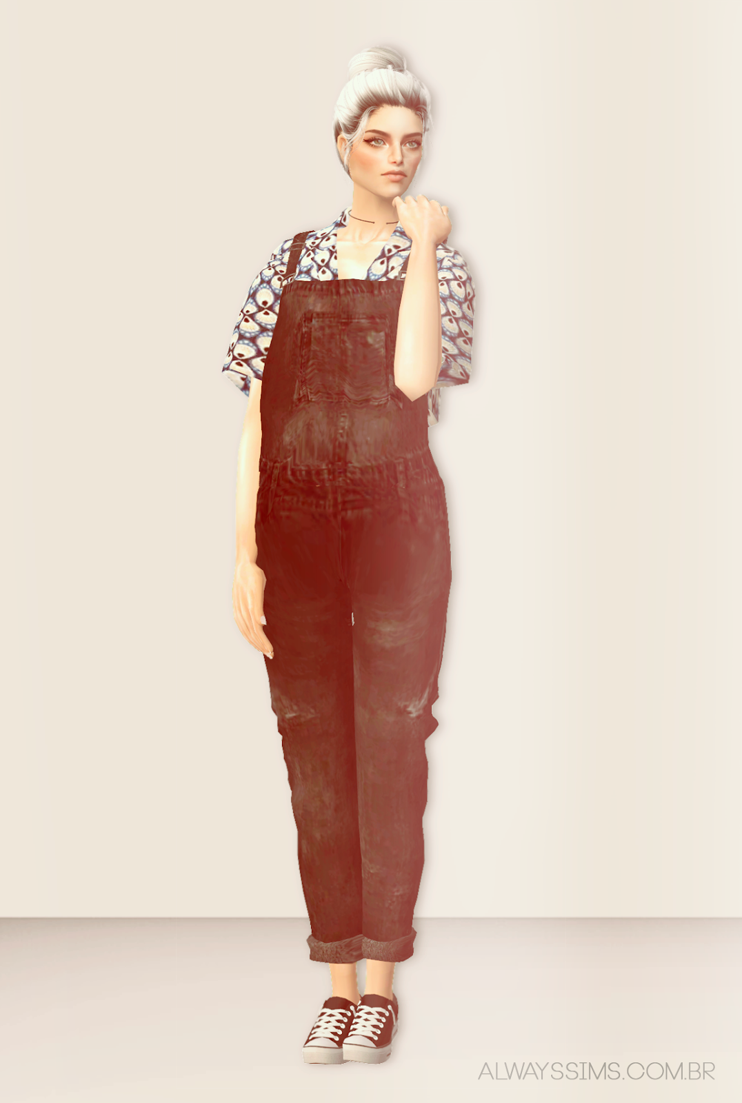 Always Sims: Momosims Overalls - 3t2 - AF