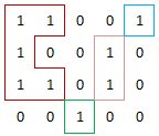 Group of 1s in a Matrix_matrix of 1s-CSDN博客