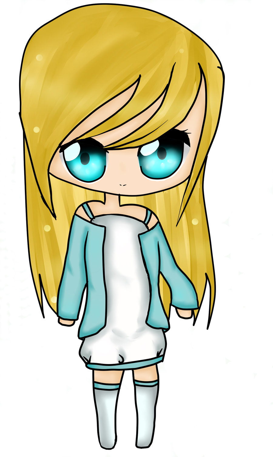 welcome everyone!: how to draw chibi (example)