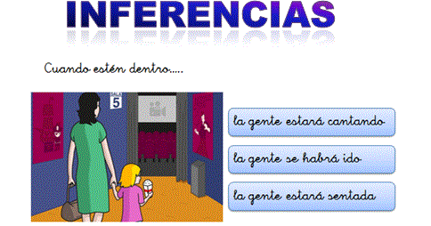 Siembra Estrellas: INFERENCIAS CON LÁMINAS DE "SOY VISUAL"