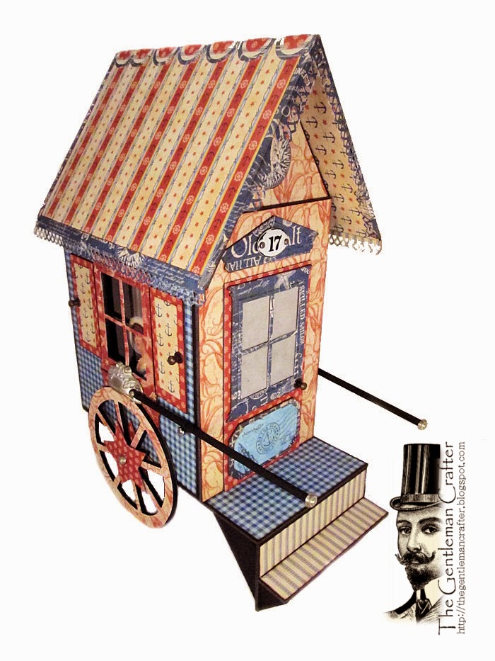 The Gentleman Crafter: The Victorian Bathing Box Tutorial Done!