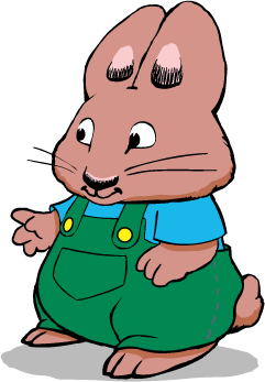 Cartoon Characters: Max & Ruby PNG