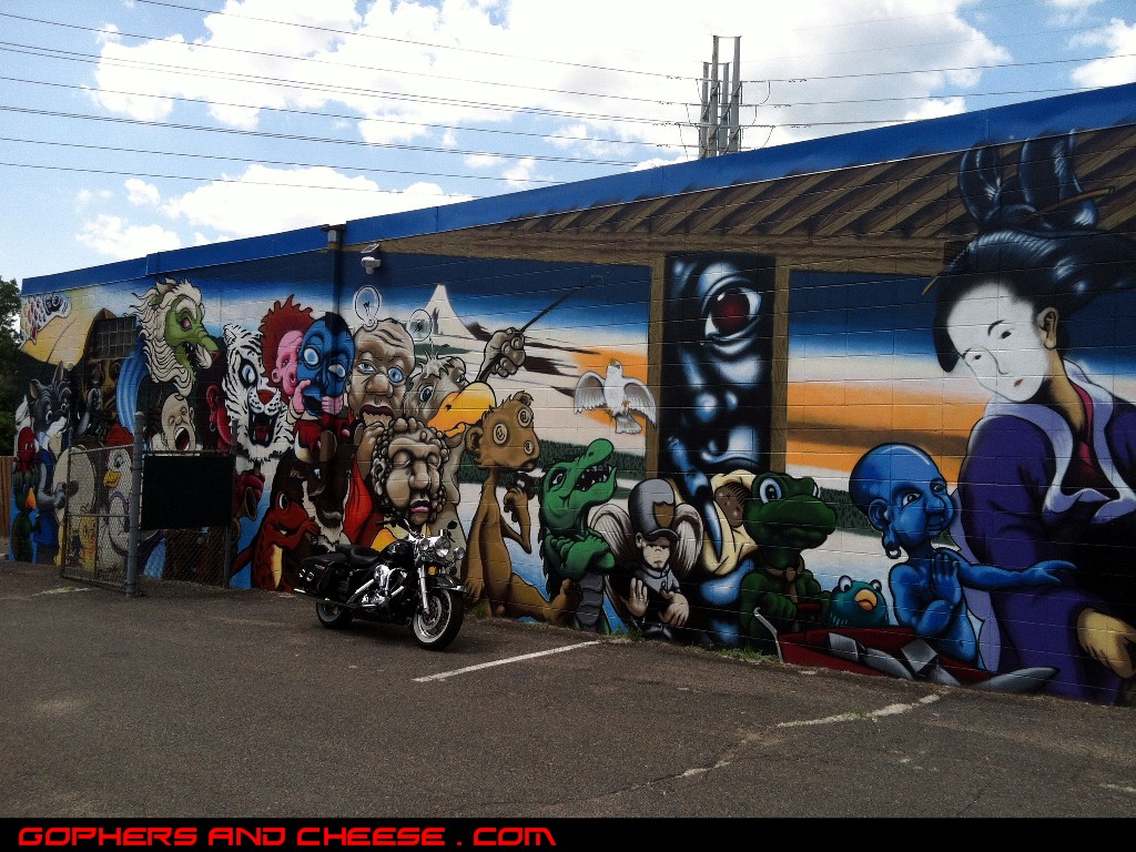 Gophers and Cheese: Graffiti Series Part 12 - Road King