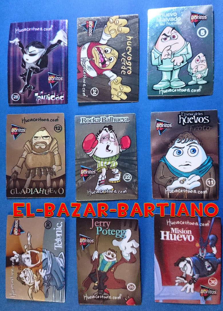 el-bazar-bartiano: STICKERS HUEVOCARTOONS