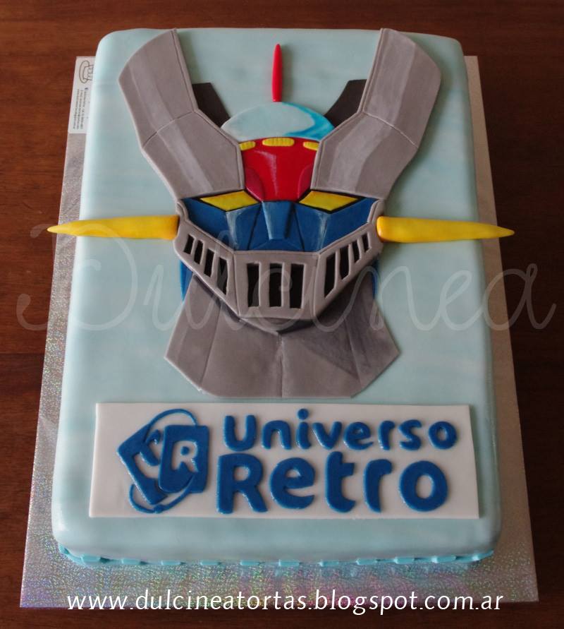 Dulcinea Tortas y demás dulzuras: Torta Mazinger Z - Universo Retro