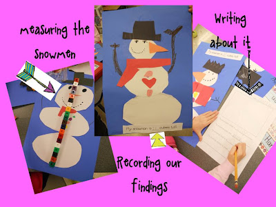 Snowmen Measuring - Kickin' It In Kindergarten