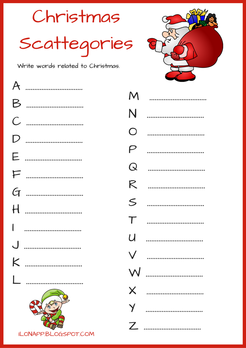 CHRISTMAS GAMES IN THE CLASSROOM English Freak christmas-games-in-the-classroom-english-freak