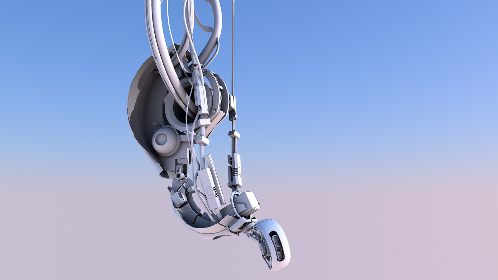 Alex sLevin: Aperture GLaDOS & Elevator [CGI MODELS]