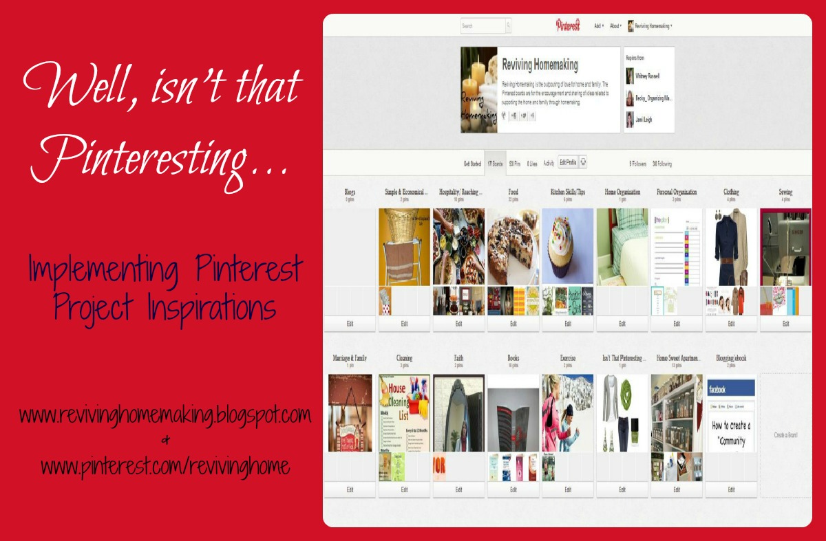 Reviving Homemaking: Pinterest Project: Outfit Inspiration