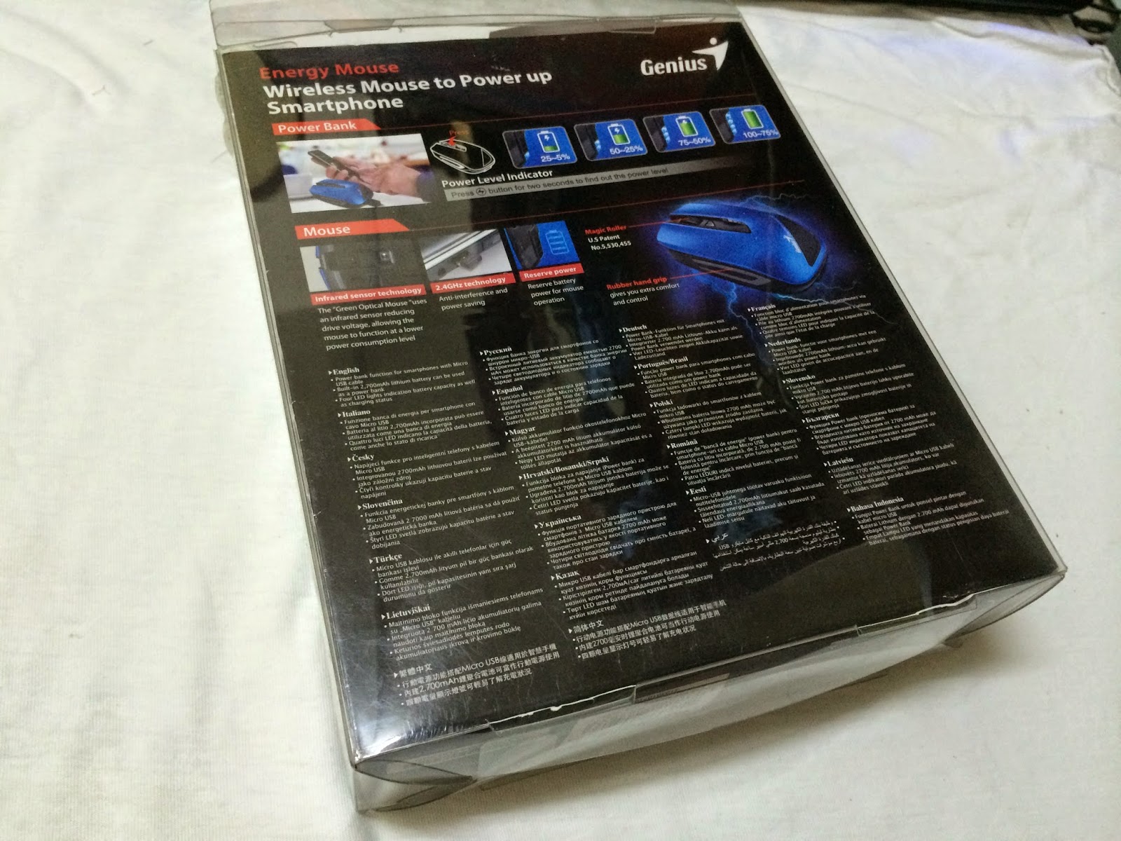 Unboxing & Review: Genius Energy Mouse