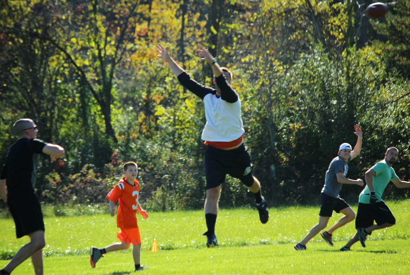 Bolling With 5: Two-Hand Touch Football