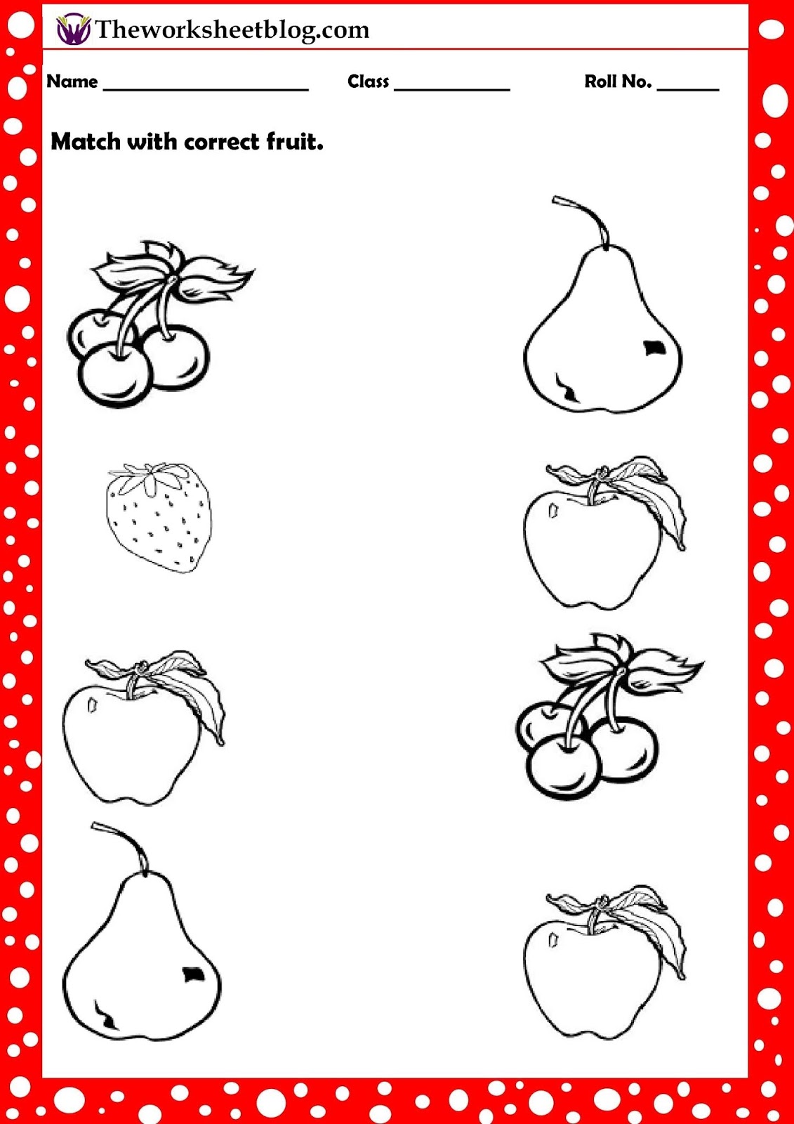 Fruit Kindergarten Worksheets Fruit Kindergarten Worksheets