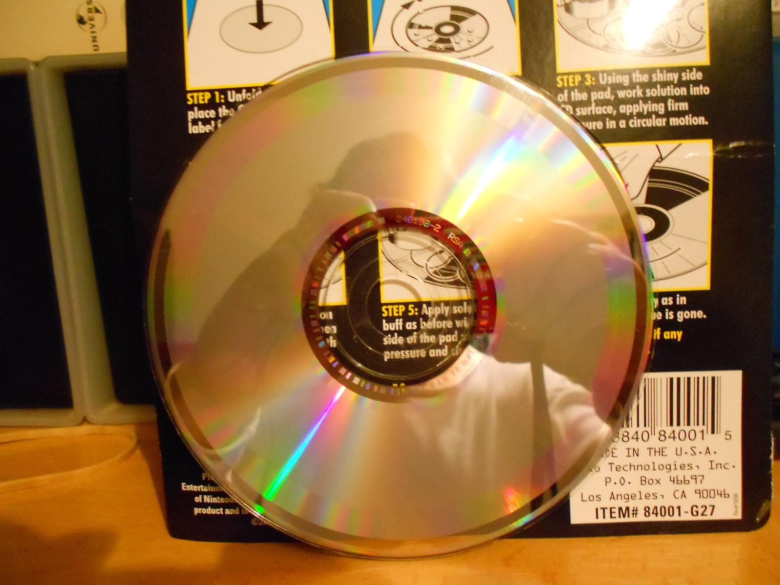 Kit de reparación de CD de audio rayados