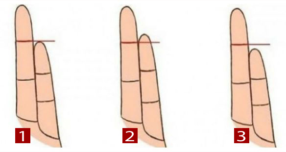 Ukuran Jari Kelingking dan Jari manis bisa Melihat Watak dan Sifat Kamu