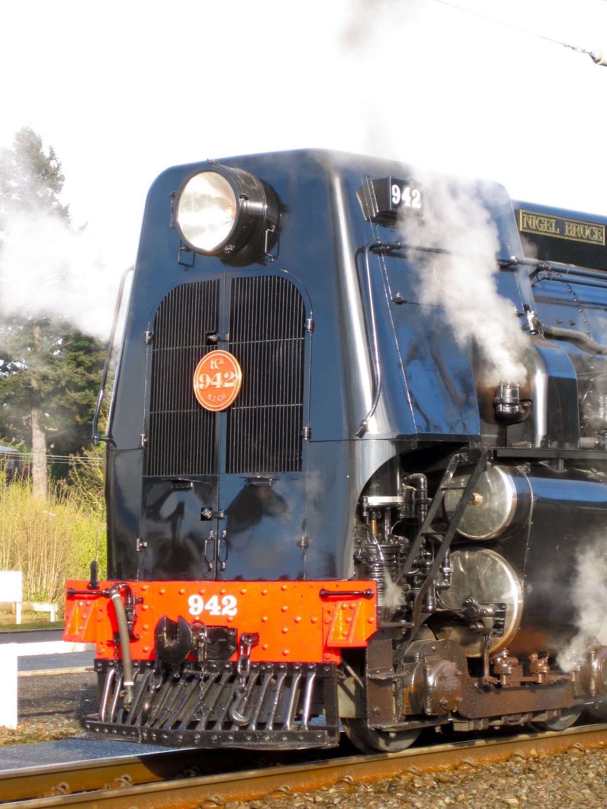 Carolyn in Aotearoa: Steam Train, Day Two: Ohakune to Wellington