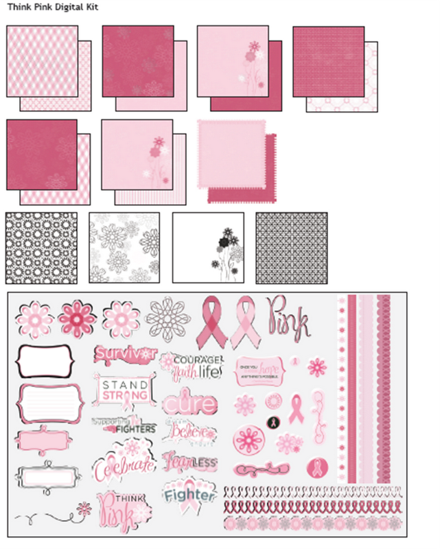 Sher Your Scraps: Think Pink Digital Scrapbooking