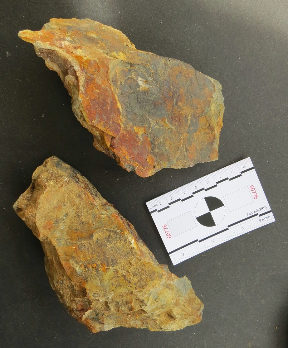 Archaeology of Portable Rock Art: Two bird figures made of Vanport ...