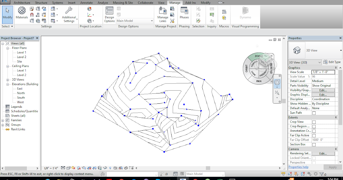 Creating Topography from Excel Data Point in Revit 2017 using Dynamo ~ Cvil Engineering Platform