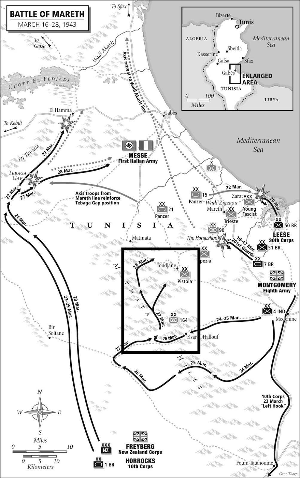 Treadwell's Wargames Blog: AAR The 8th Army 1943... Breaking the Mareth ...