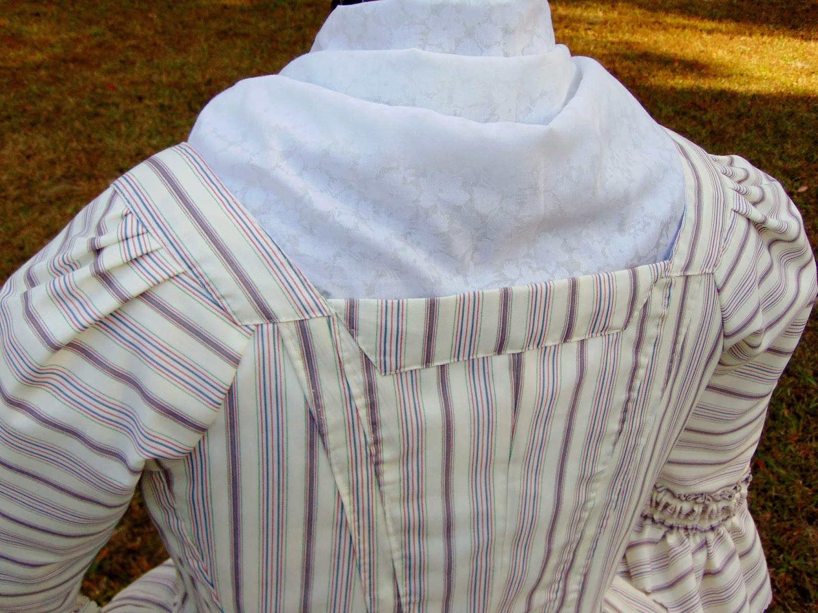 The Antique Sewist: 1770s "ribbon candy" Anglaise - Larkin & Smith ...