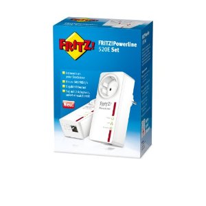 AVM FRITZ WLAN Repeater: AVM FRITZ! Powerline 520E Set (500 Mbit/s ...