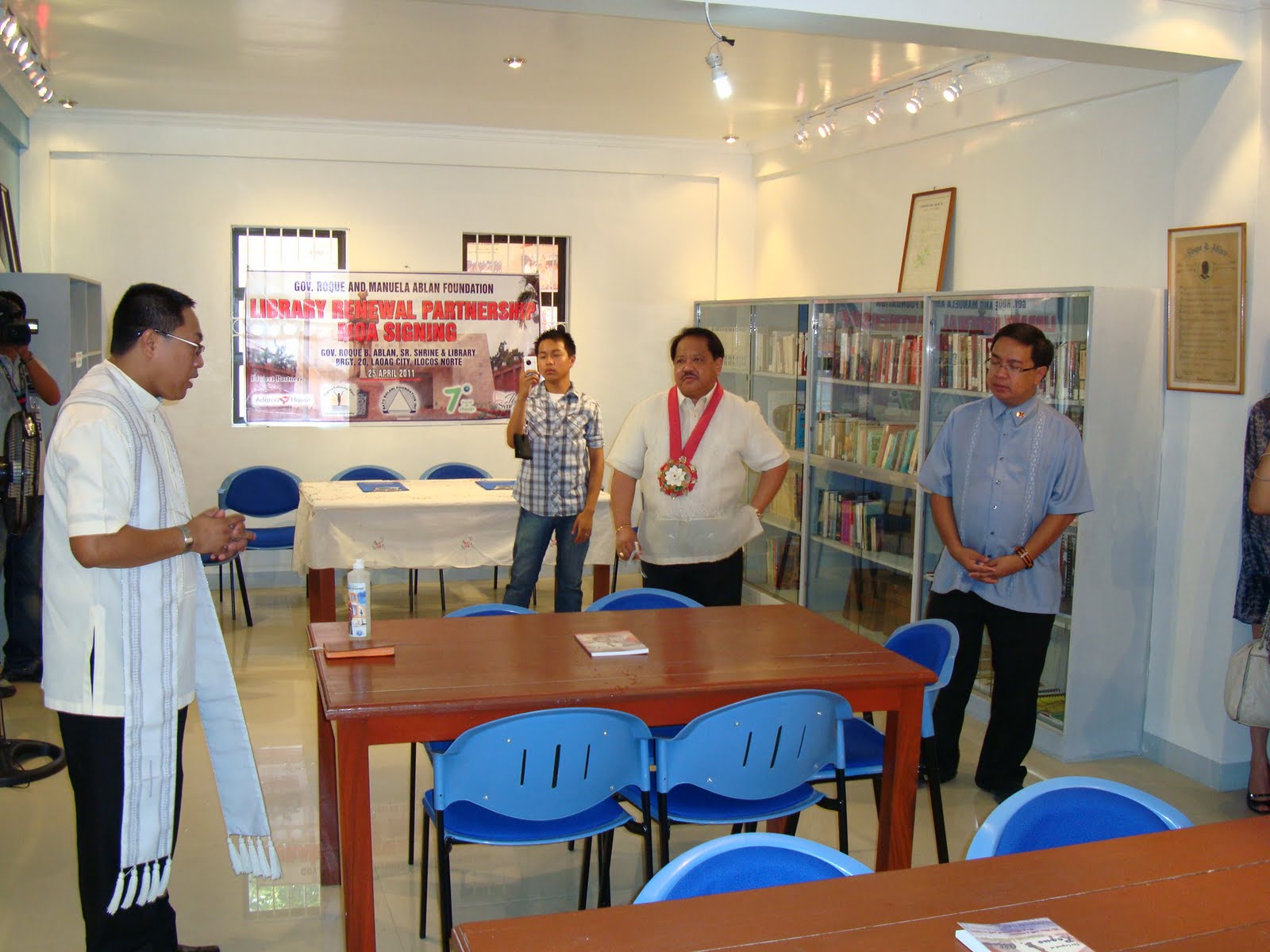 On-Line Journal of Kris Ablan: The Gov. Roque Ablan Shrine and Library ...