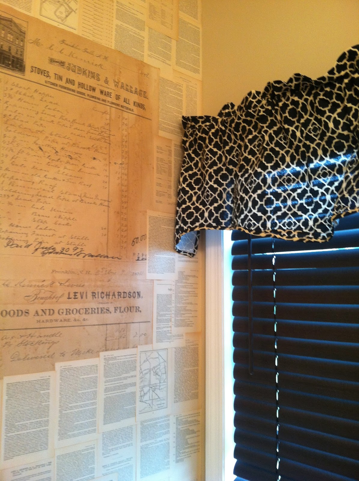 Closet Beautifier:: DIY Book Page Wall