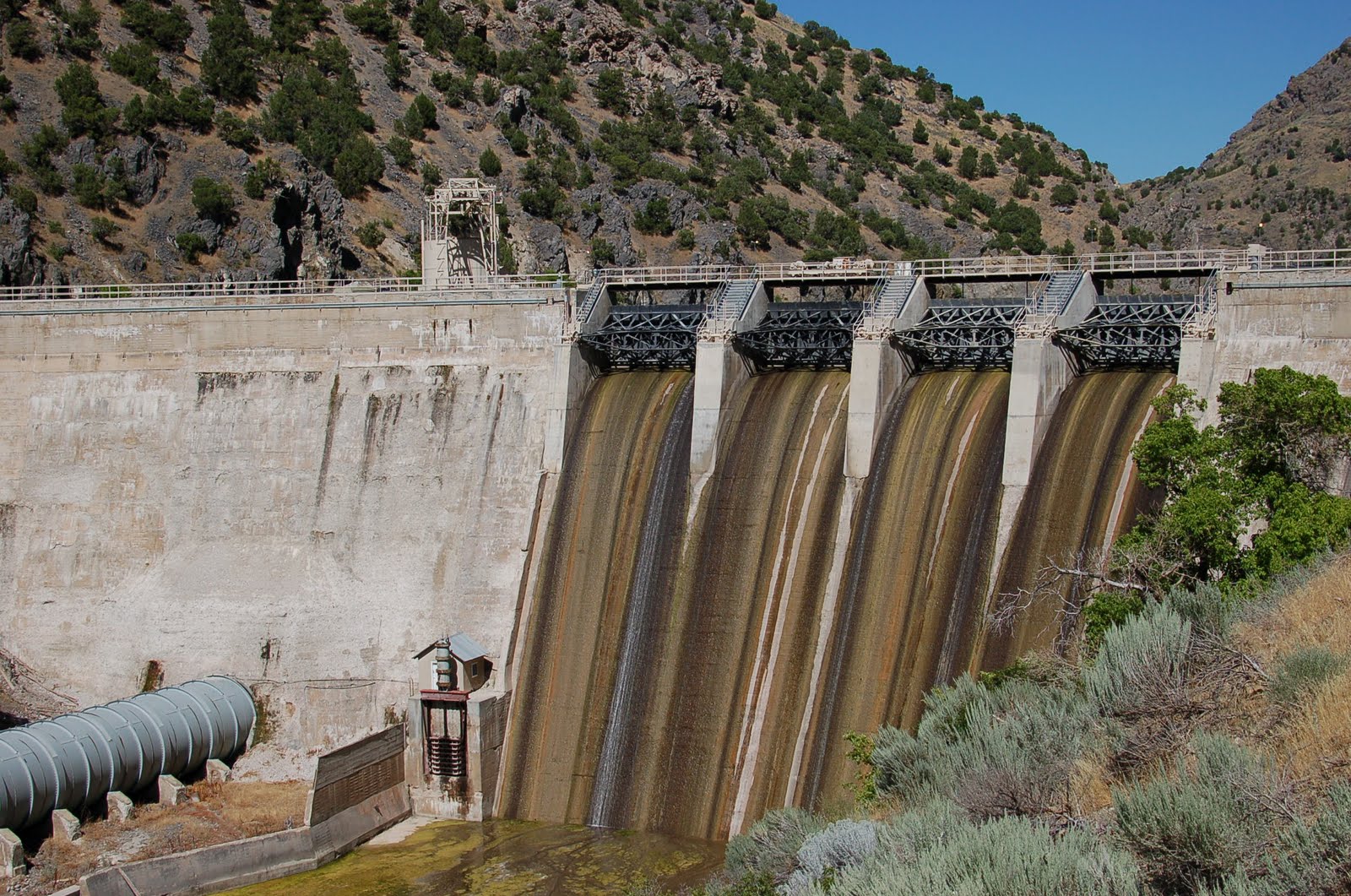 Barbra's Life: Sun., 8/14/11-Beautiful Farmlands, Cutler Dam, Relaxing ...