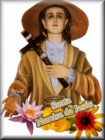 Santidad Ecuador: Estampas de Santa Narcisa de Jesús