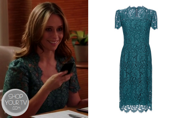 The Client List: Season 2 Episode 12 Riley's Green Lace Dress | Shop ...