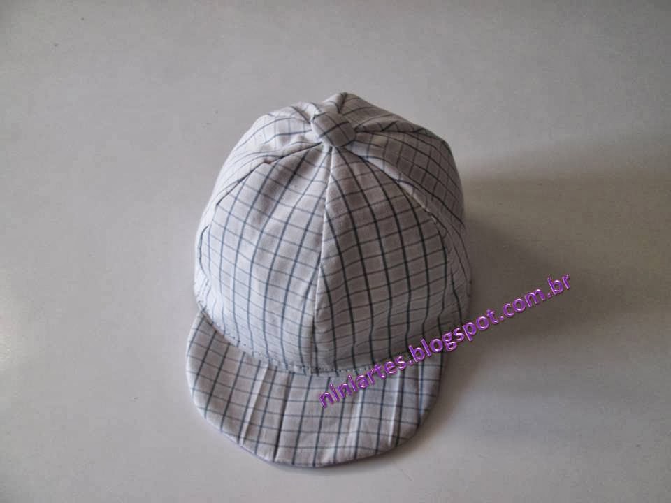 Nini Artes: Molde Boné Infantil Grátis