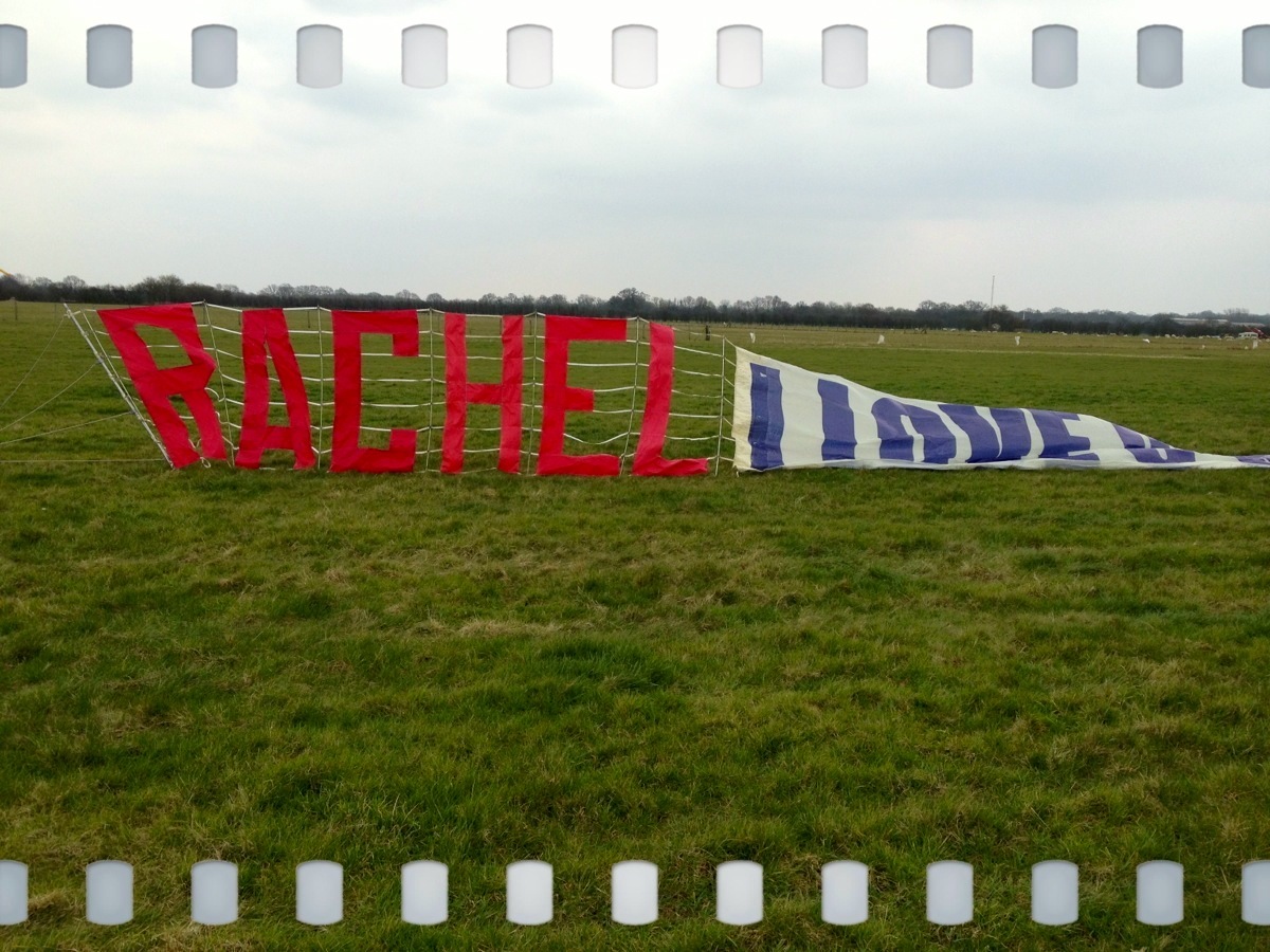 Aerial Advertising with Airads: Congratulations Rachel