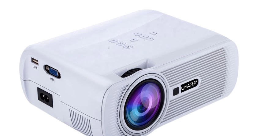 NiceEshop 1000 Lumens LCD LED Mini Projector 1080P HD Home Cinema ...