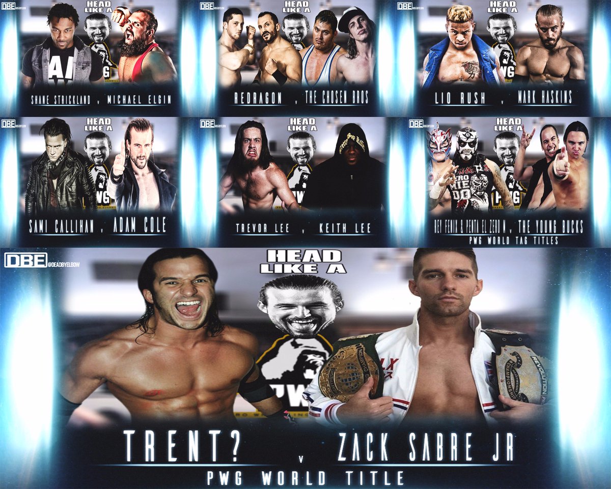 Team PWG - Pro Wrestling Guerrilla Fansite: 2017