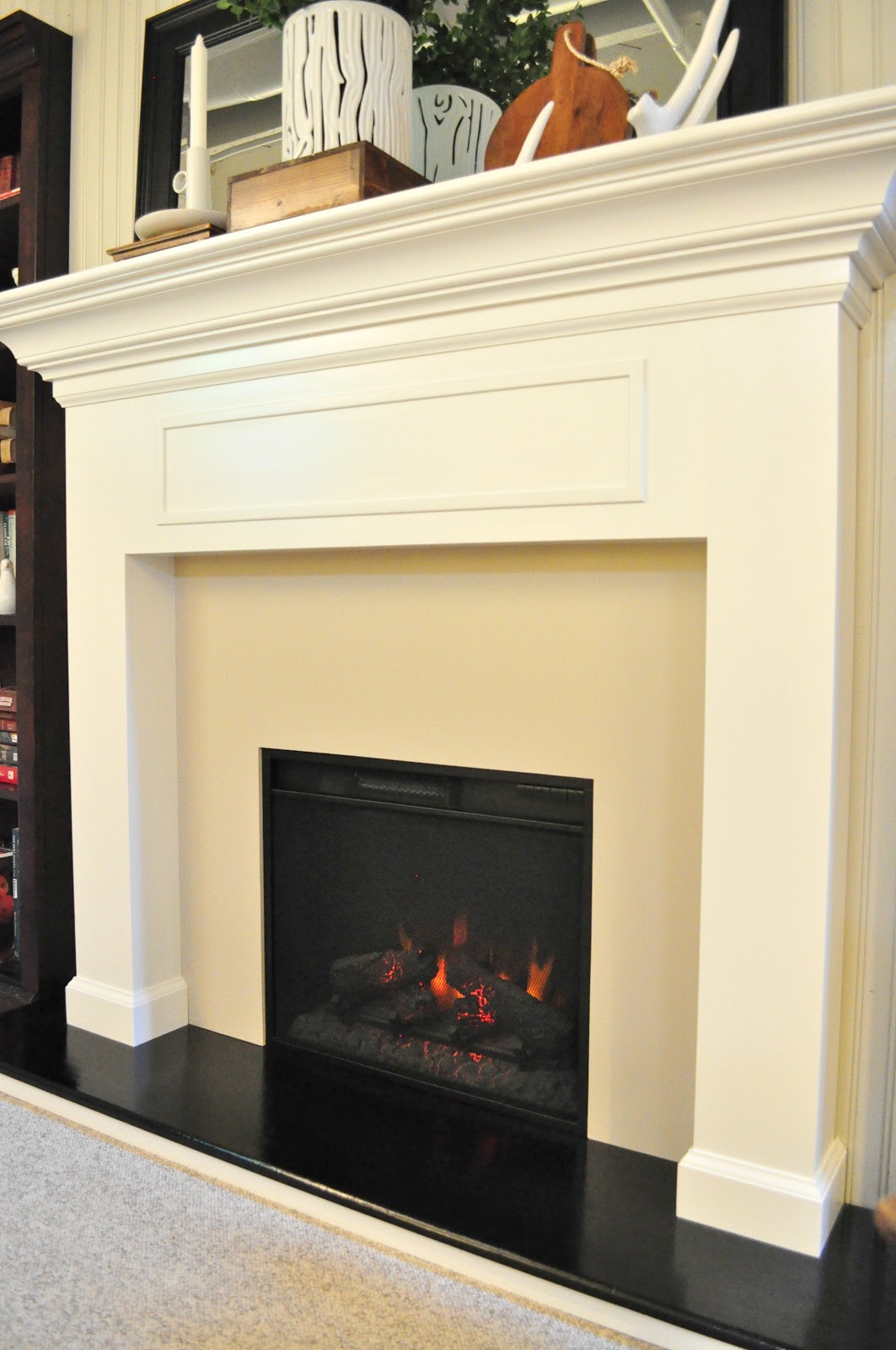 Just So Lovely: A Fireplace Tutorial