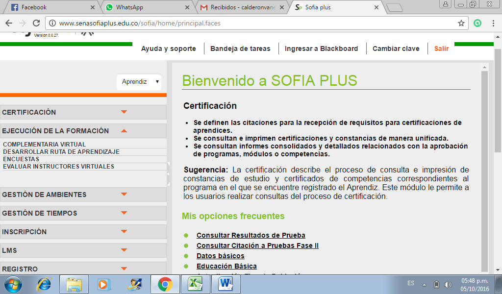 TECNOLOGO EN GESTIÓN ADMINISTRATIVA : Sofia Plus