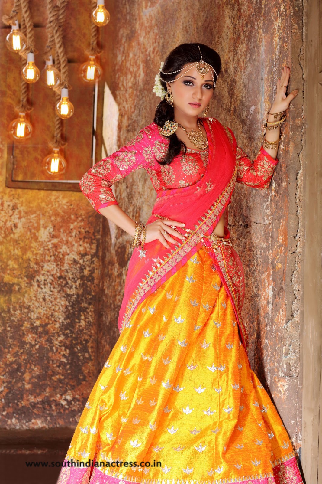 Reshma Rathore traditional wear photo shoot - South Indian Actress