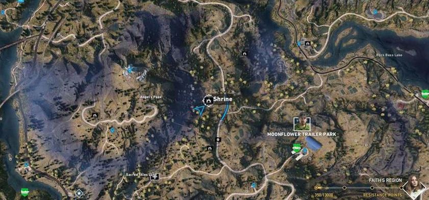 Far Cry 5: Shrines Locations, Faith Dutch Regions Guide