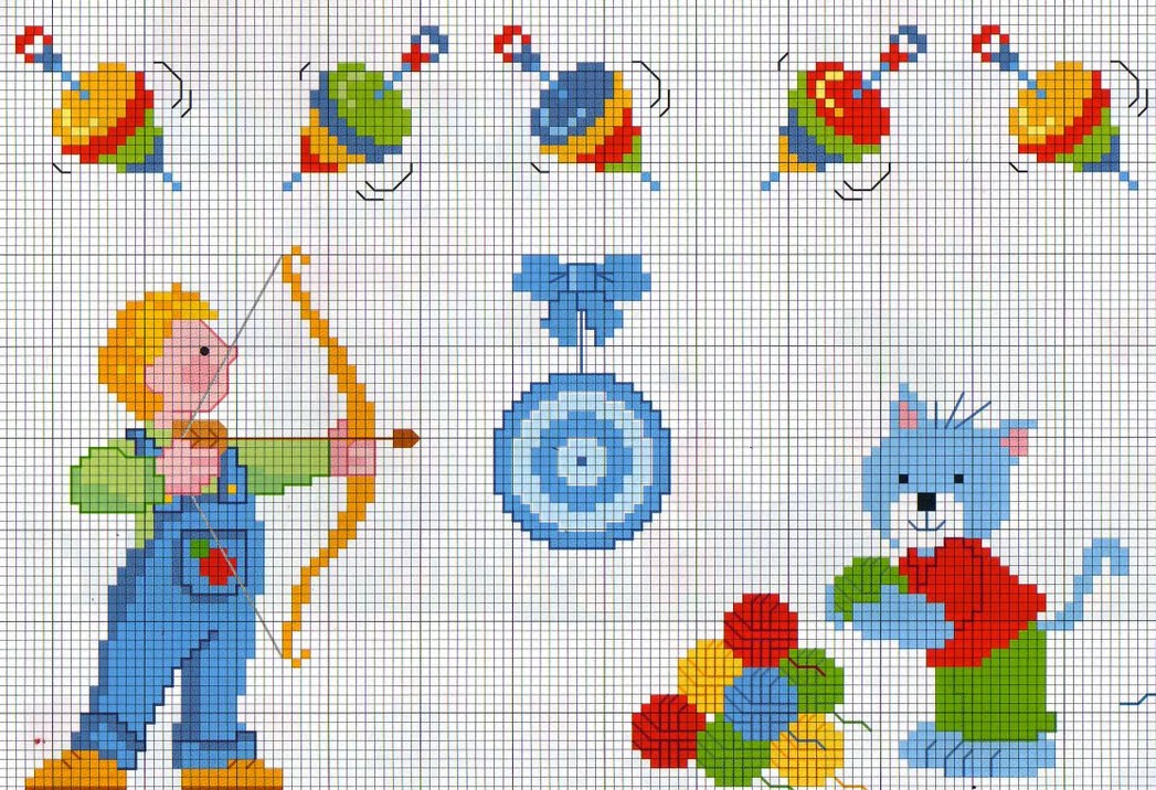 Atelier da Kátia: GRAFICOS INFANTIS - PONTO CRUZ