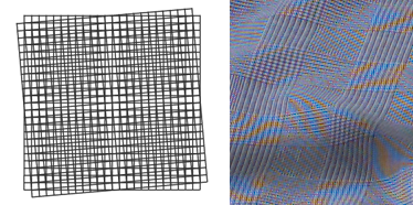 The Friedman Archives Blog: At last! A real-world example of Induced Moiré