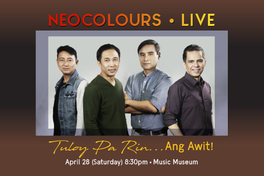 Neocolours set to perform for their 30th anniversary concert on April 28