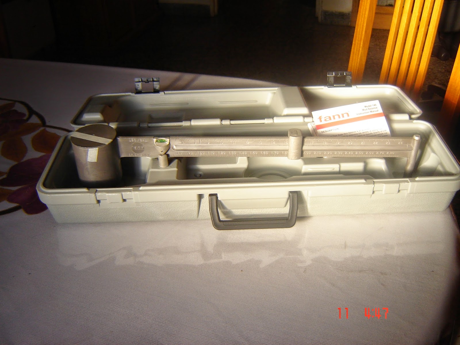 BENTONITAS: MUD BALANCE