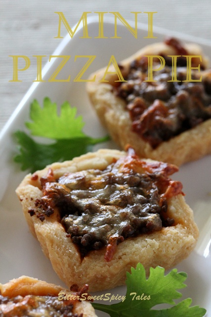 BitterSweetSpicy: Mini Pizza Pie